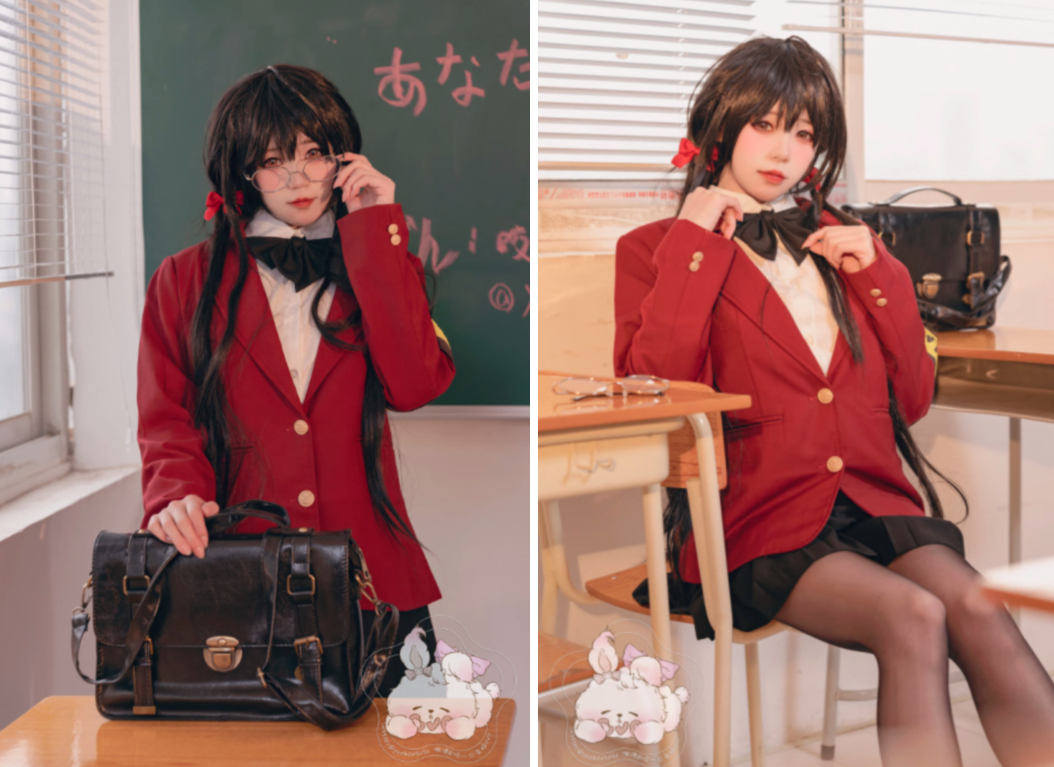 5398 咬一口兔娘 四月订阅『风纪委员大凤』 57p1v小剧场 快乐屋洛丽塔