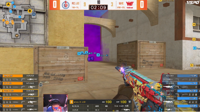 火线报道：AG豪取三连胜，REC.LGD碾压战胜WE -穿越火线-CF-官方网站-腾讯游戏-三亿鼠标的枪战梦想