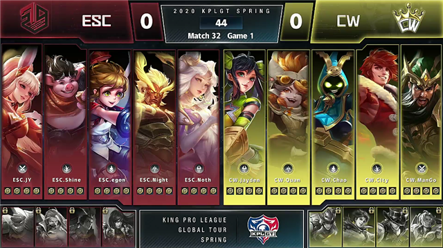 KPLGT快讯：全韩班ESC零封CW终结连败，Jy铠皇偷家逆转局势-王者荣耀官方网站-腾讯游戏