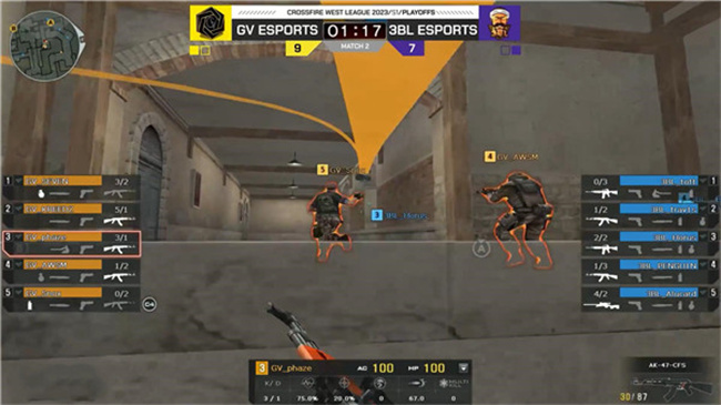 火线报道：恭喜GV ESPORTS战胜Lazarus获得CFWL 2023 S1总冠军 -穿越火线-CF-官方网站-腾讯游戏-三亿鼠标的枪战梦想