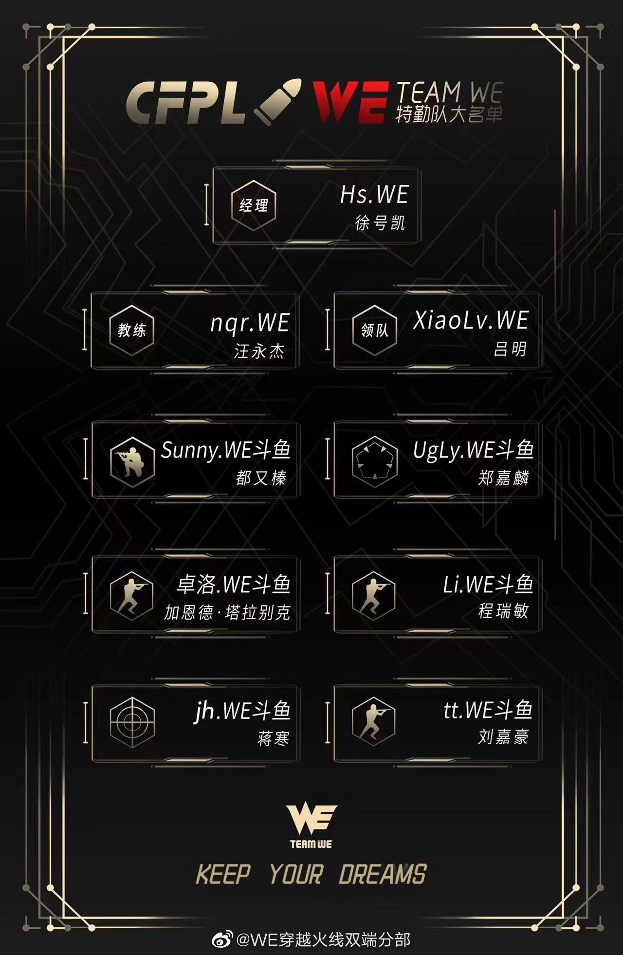 [穿越火线] 天道酬勤三巨头再聚首！WE新阵容出征，首轮挑战强敌AG-其他-玩加电竞WanPlus - 玩加电竞