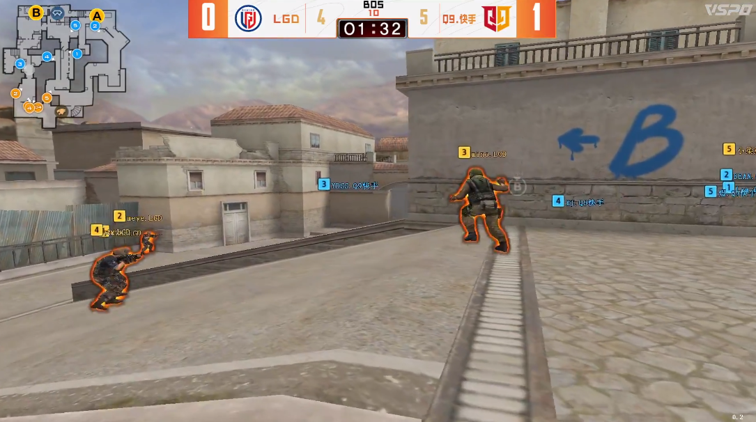 火线报道：Q9.快手轻取LGD，KZ.斗鱼鏖战五局险胜XROCK.B站 --穿越火线官方网站-腾讯游戏