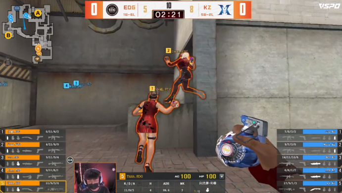 火线报道：KZ轻取EDG，XROCK让一追二战胜eStar --穿越火线官方网站-腾讯游戏