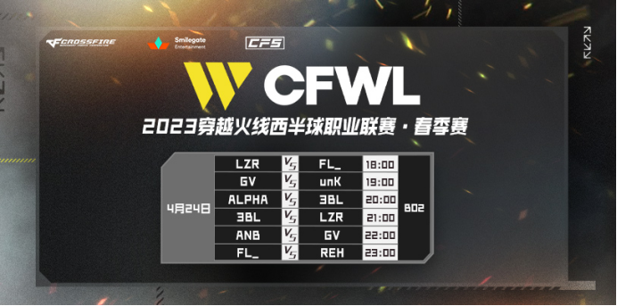 火线报道：CFWL 2023 S1今晚18点正式开赛，谁能赢得开门红？ --穿越火线官方网站-腾讯游戏