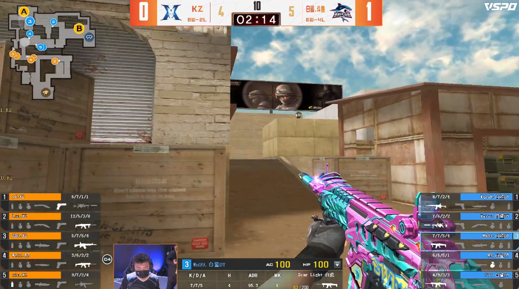 火线报道：BS火力全开胜KZ，AG碾压战胜XROCK --穿越火线官方网站-腾讯游戏