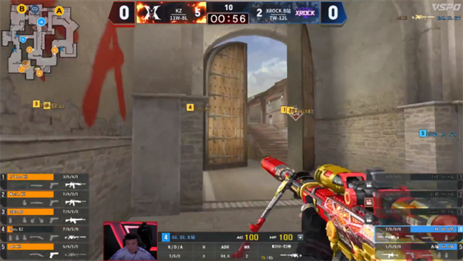 火线报道：KZ稳扎稳打晋级四强，XROCK虽败犹荣就此止步 --穿越火线官方网站-腾讯游戏