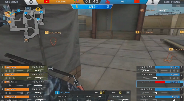 [穿越火线] CFS丨战报：全面压制，AG以3-0战胜CLB进决赛-其他-玩加电竞WanPlus - 玩加电竞