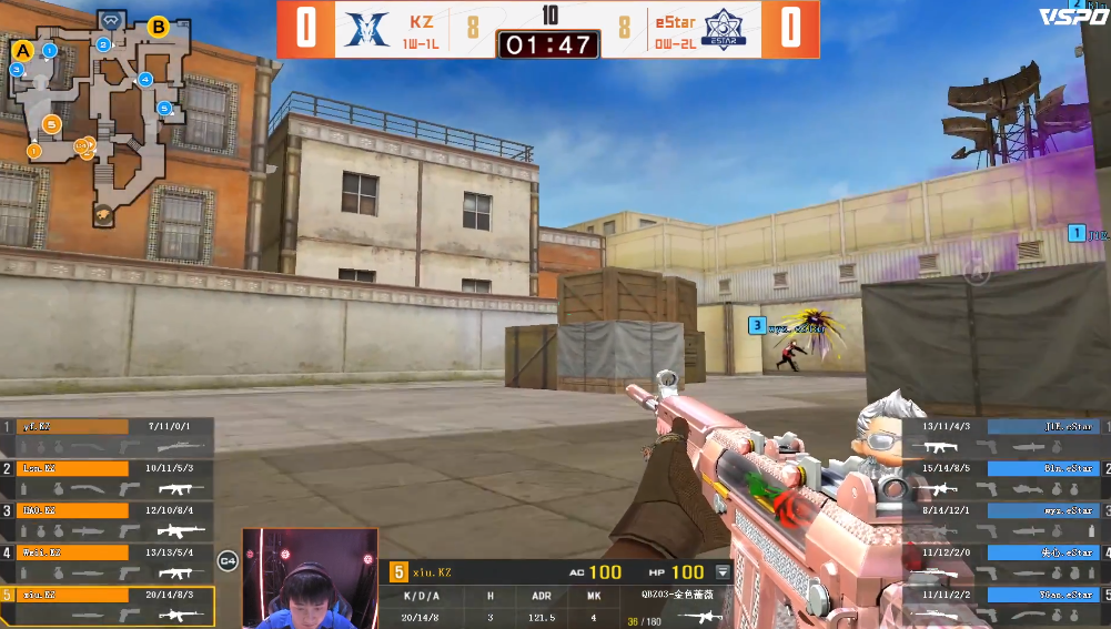 火线报道：白鲨携KZ取得胜利，XROCK与eStar惨遭三连败 --穿越火线官方网站-腾讯游戏