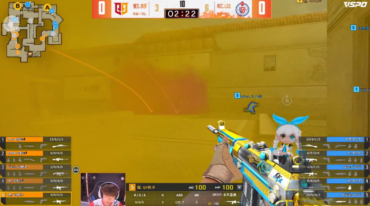 火线报道：Q9无压力2比0胜REC.LGD，BS轻松带走EDG --穿越火线官方网站-腾讯游戏