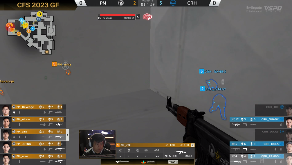 火线报道：Slayer赛季首五杀，VG两连胜XROCK首秀取胜 --穿越火线官方网站-腾讯游戏