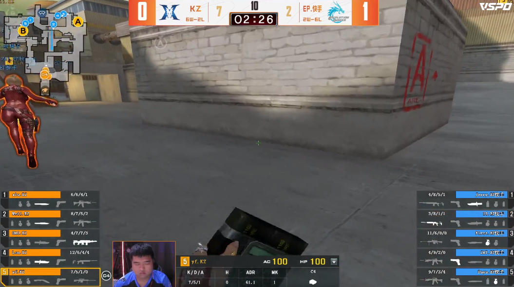 火线报道：KZ让一追二战胜EP，WE巷战发力2比0带走XROCK --穿越火线官方网站-腾讯游戏