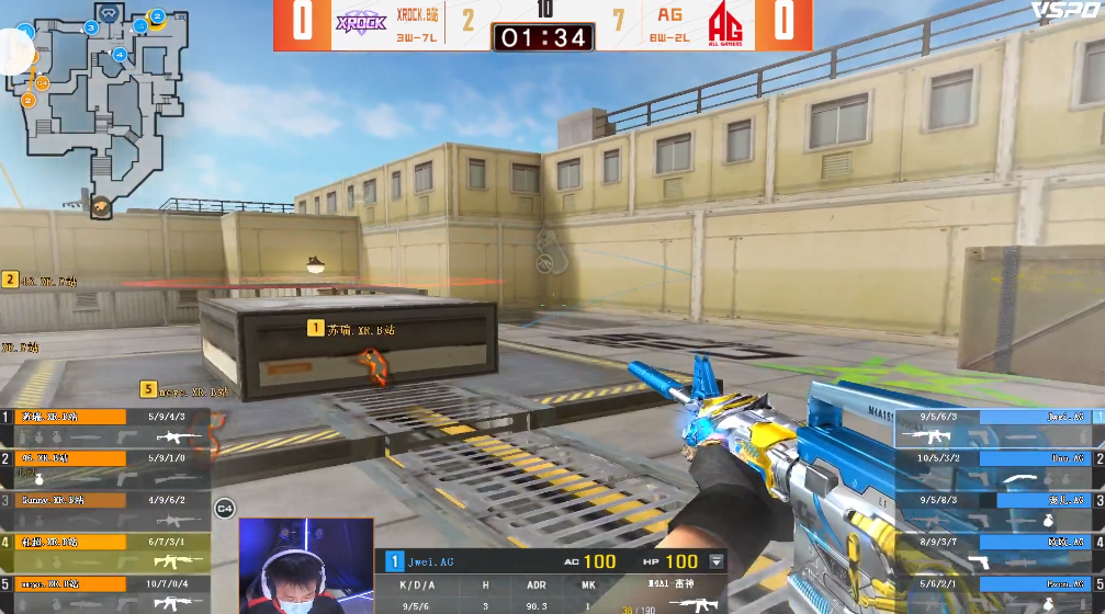 火线报道：BS火力全开胜KZ，AG碾压战胜XROCK --穿越火线官方网站-腾讯游戏