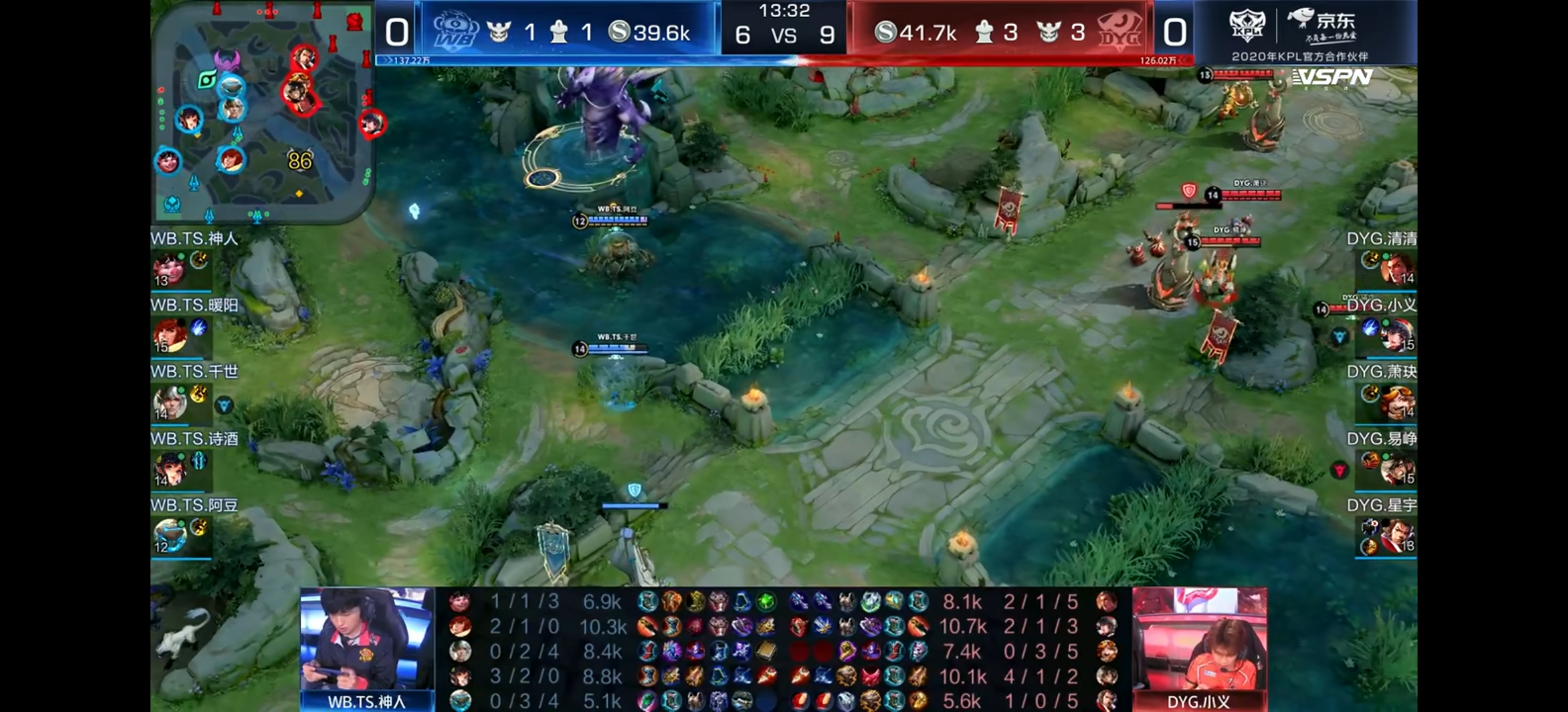 【深度复盘】2020KPL秋季赛DYG对阵WB.TS赛评-王者荣耀官方网站-腾讯游戏
