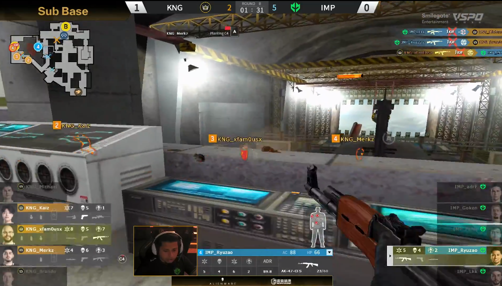 火线报道：Slayer赛季首五杀，VG两连胜XROCK首秀取胜 --穿越火线官方网站-腾讯游戏