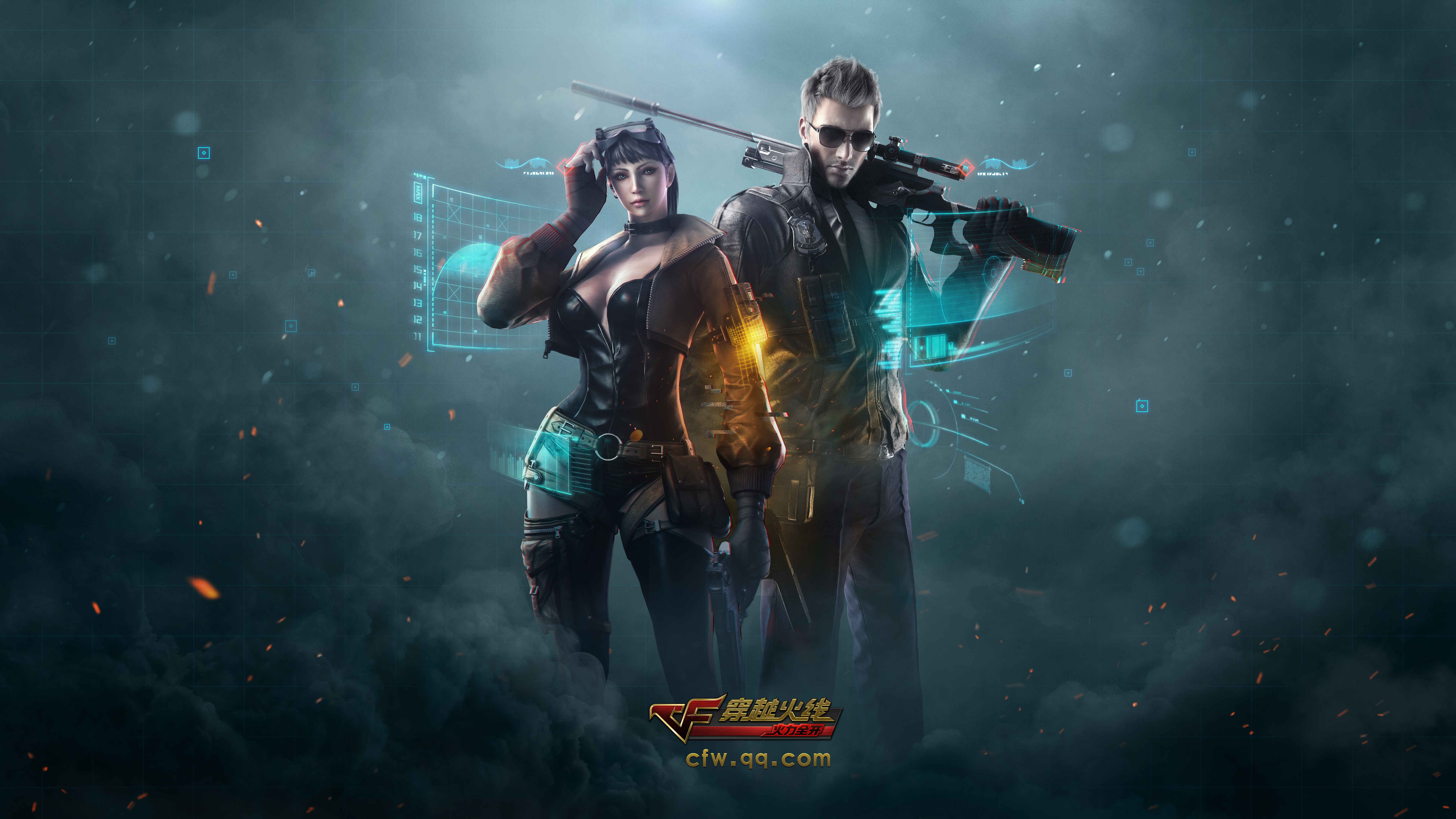 穿越火线壁纸炫酷,穿越火线壁纸,穿越火线壁纸灵狐者_大山谷图库